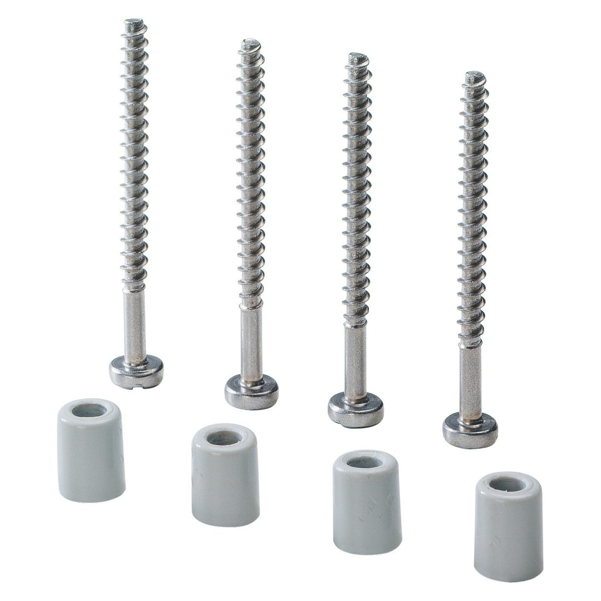 KIT CONTAINING 4 LONG SELF.THREADING SCREWS FOR FIXING LIDS | Gewiss