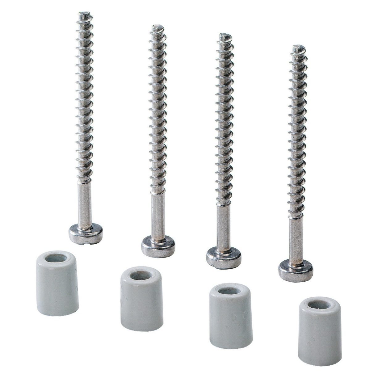 KIT CONTAINING 4 LONG SELF.THREADING SCREWS FOR FIXING LIDS | Gewiss