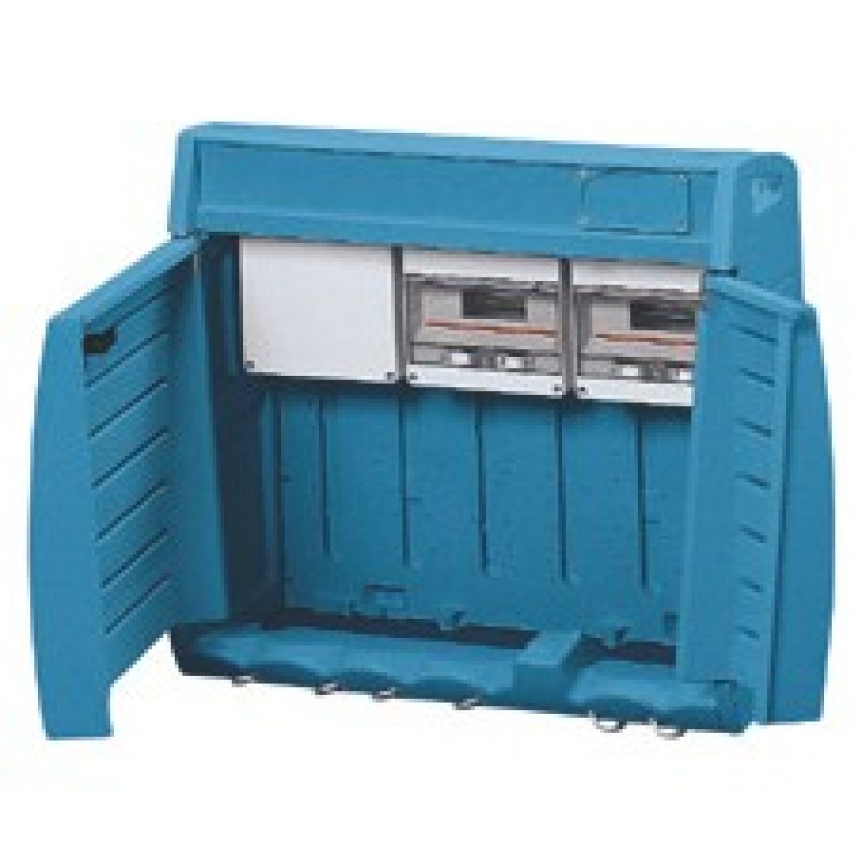 Q-BOX - VUOTO - MORSETTIERA DI TERRA (2X25)+(10X10)MMQ 24 MODULI EN ...