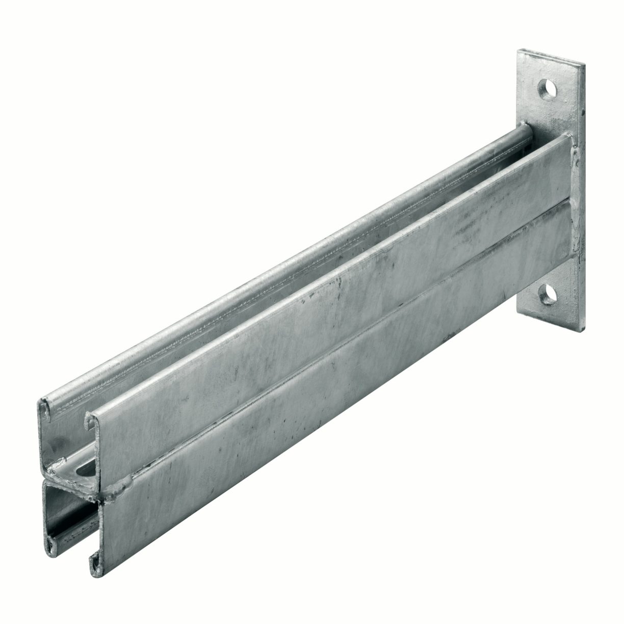 BRACKET 41X41 - DOUBLE FLAT TANG - LENGTH 320MM - FINISHING HDG | Gewiss