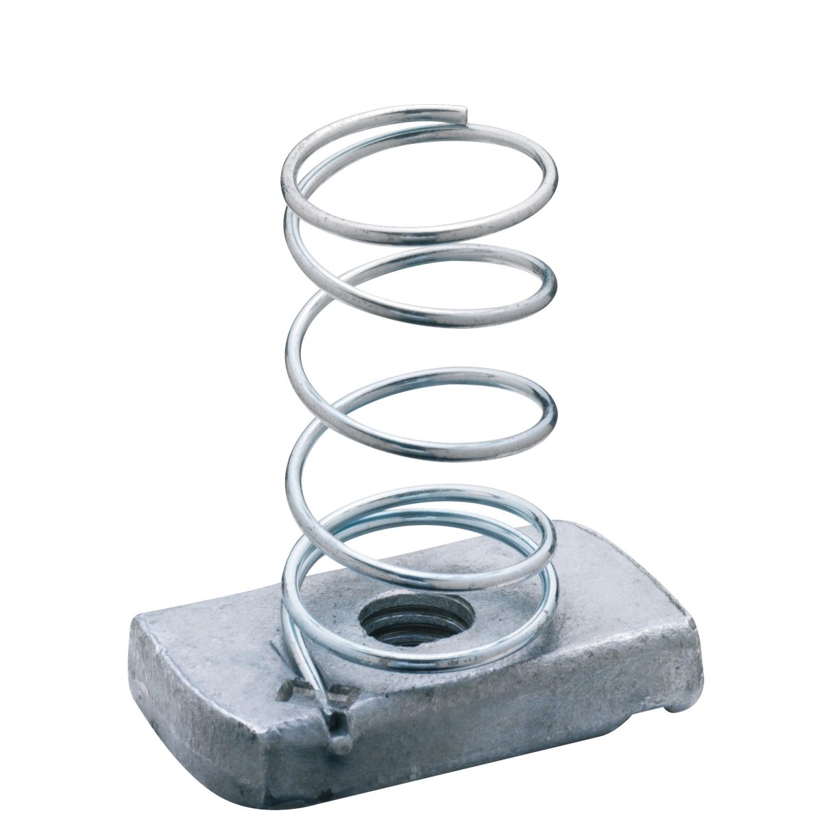 SPRING NUT FOR 41x21MM RAIL - M6 - FINISHING HDG | Gewiss