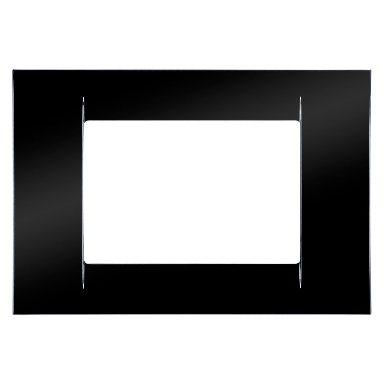 VIRNA PLATE - IN TECHNOPOLYMER GLOSS FINISHING - 3 GANG - TONER BLACK ...
