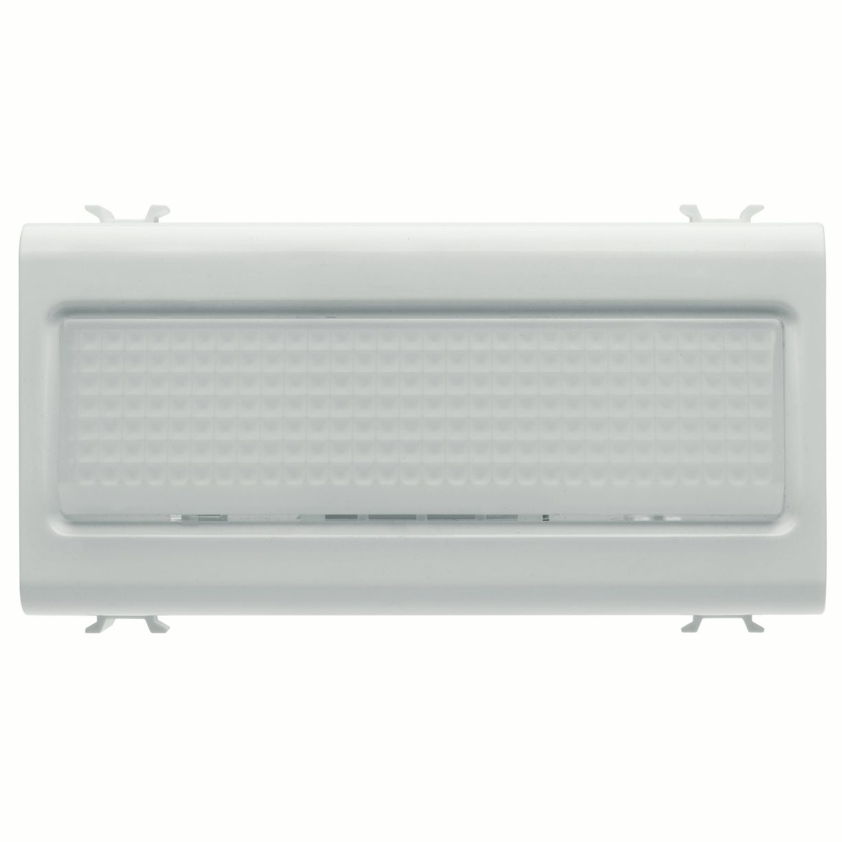 SEGNAPASSO - 12V ac/dc / 230V ac 50/60 Hz - OPALE - 4 MODULI - BIANCO SATINATO - CHORUSMART | Gewiss