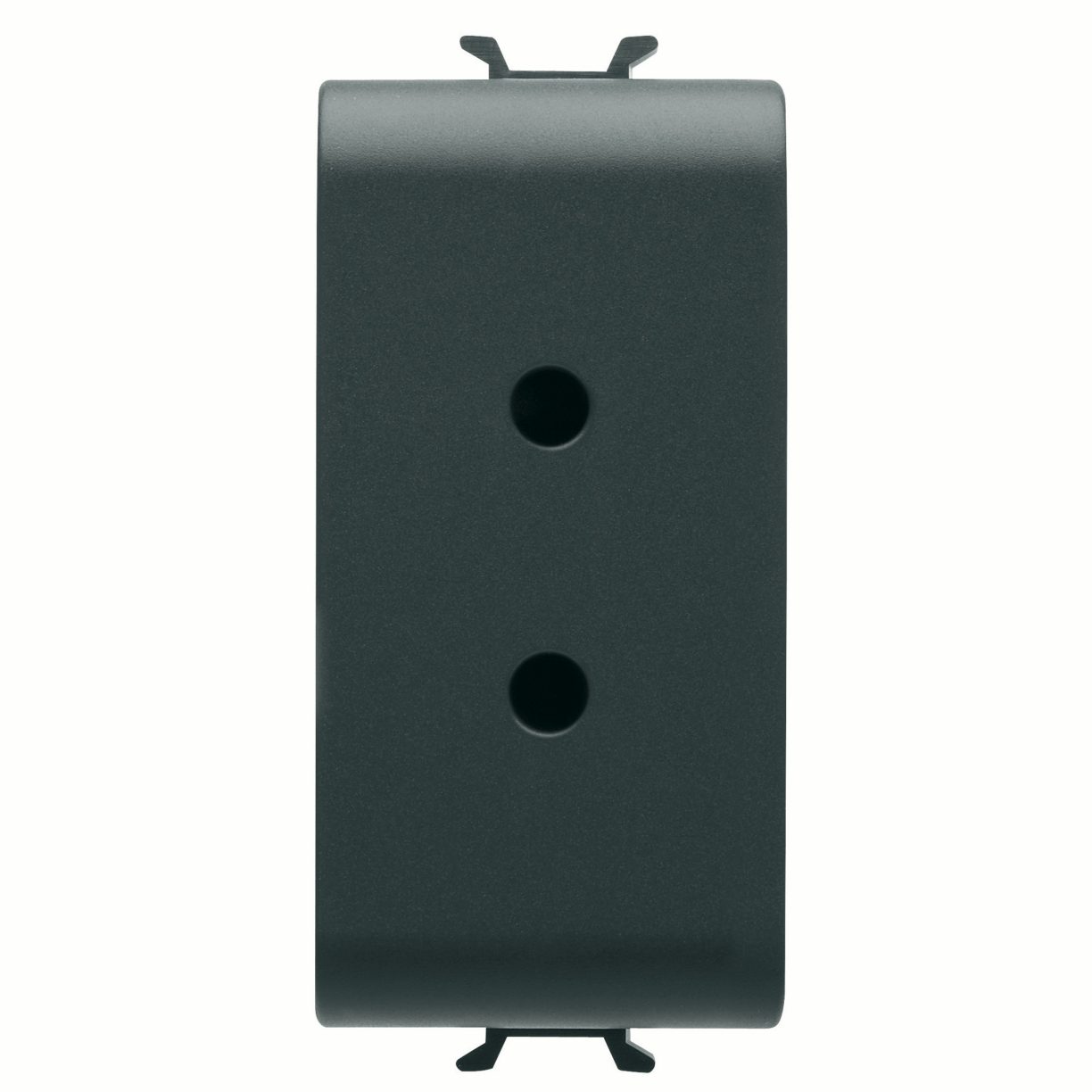SELV SOCKET-OUTLET - 2P 6A 24V - 1 MODULE - SATIN BLACK - CHORUSMART ...