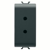 SELV SOCKET-OUTLET - 2P 6A 24V - 1 MODULE - SATIN BLACK - CHORUSMART ...