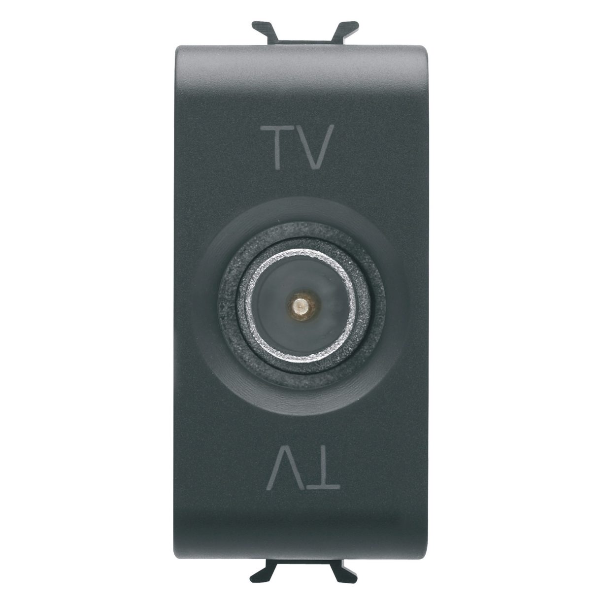 COAXIAL TV SOCKET-OUTLET, CLASS A SHIELDING - IEC MALE CONNECTOR 9,5mm ...