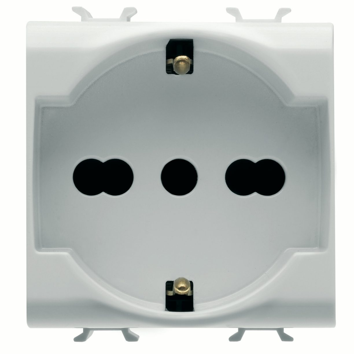 ITALIAN/GERMAN STANDARD SOCKET-OUTLET 250V ac - 2P+E 16A DUAL AMPERAGE ...
