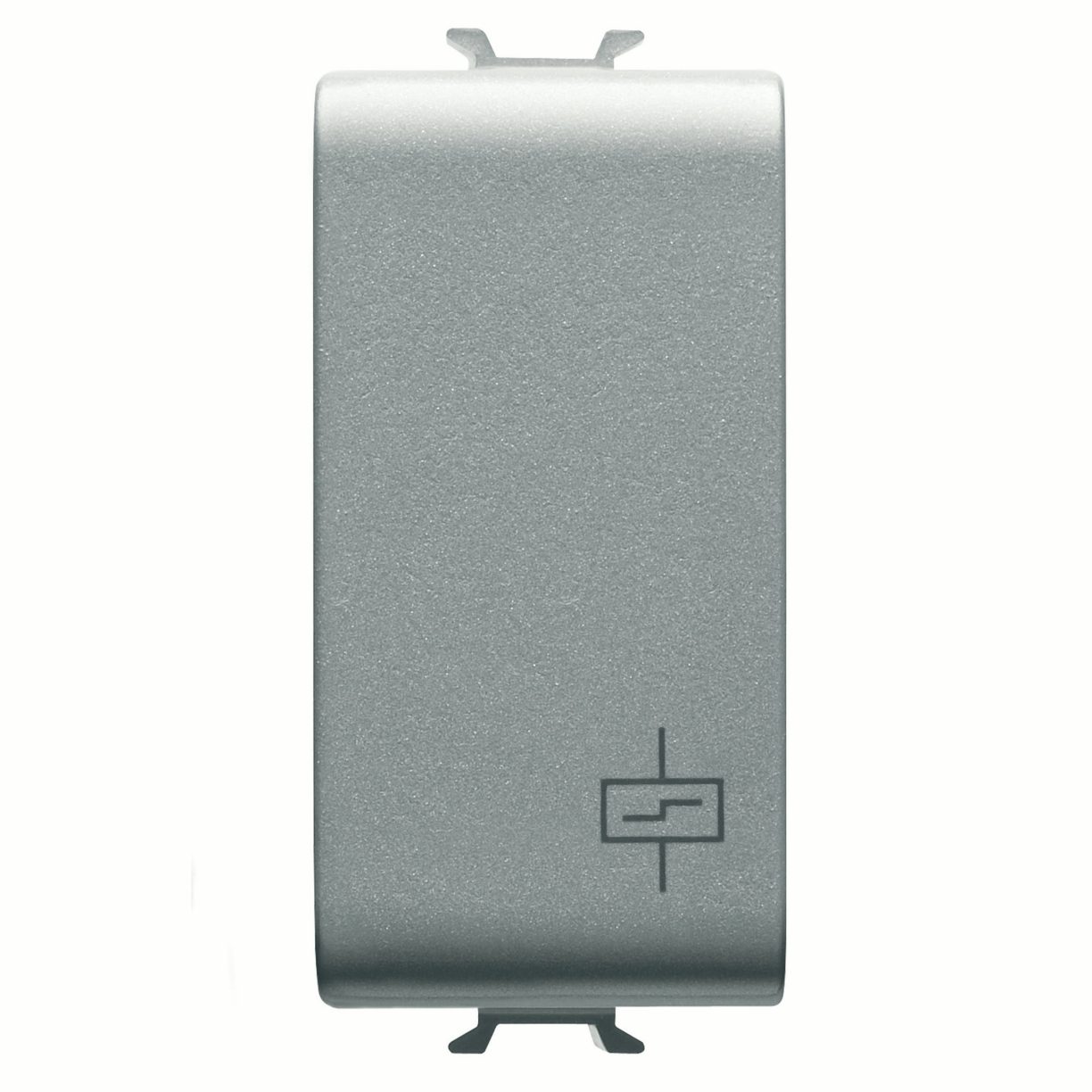 LATCHING RELAY 230V ac 50/60Hz - 1P 10AX 250V ac - 1 MODULE - TITANIUM ...