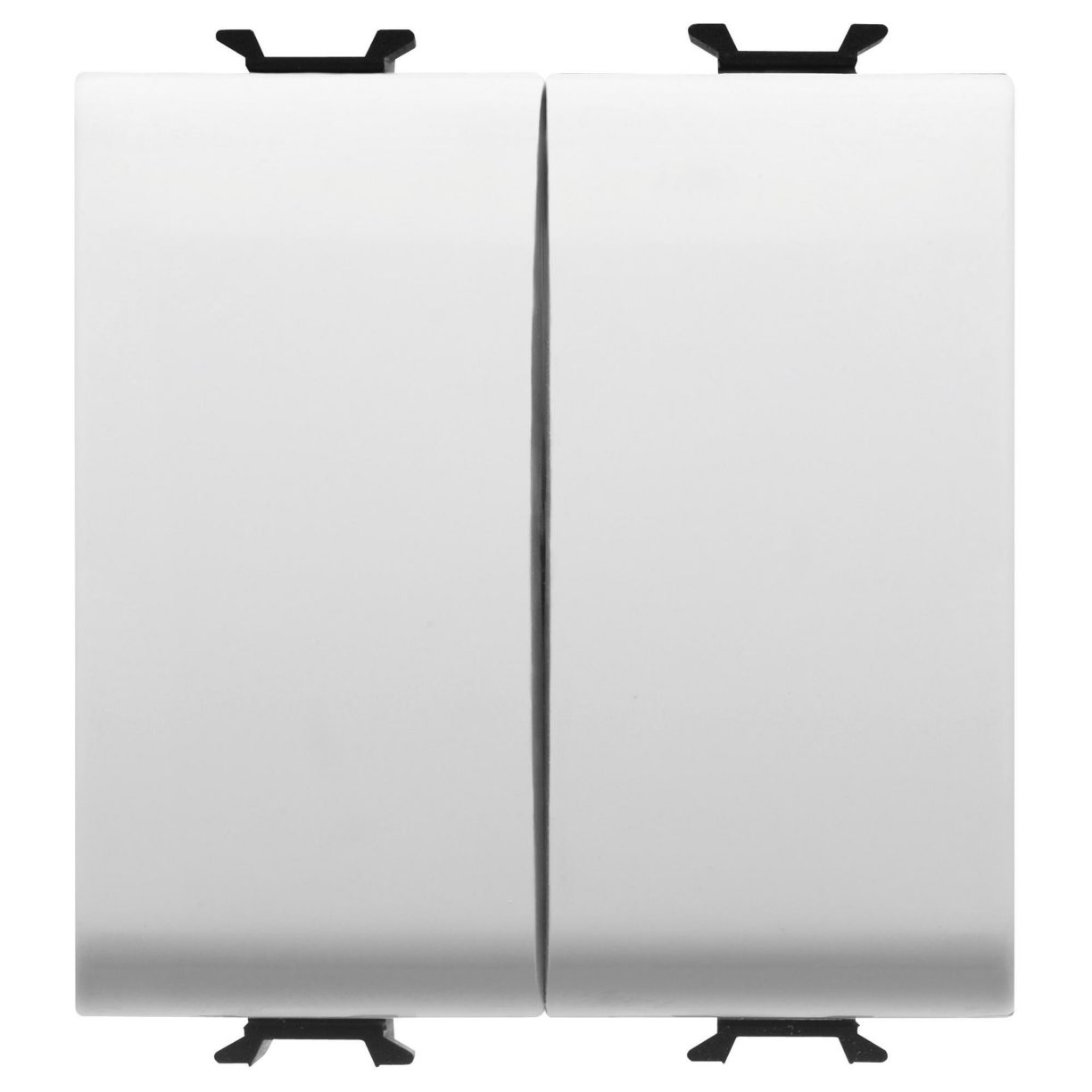 TWIN TWO-WAY SWITCH 250V ac - QUICK WIRING TERMINALS - 1P 16AX ...