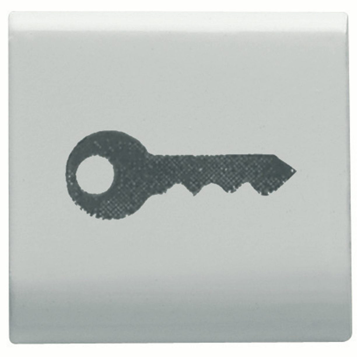 INTERCHANGEABLE BUTTON KEY - 22X22mm - KEY - SATIN WHITE - CHORUSMART ...