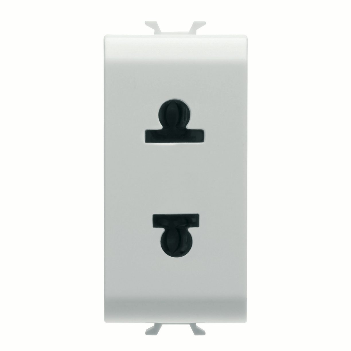 EURO-AMERICAN STANDARD SOCKET-OUTLET 250/125V ac - 2P 15A - 1 MODULE ...