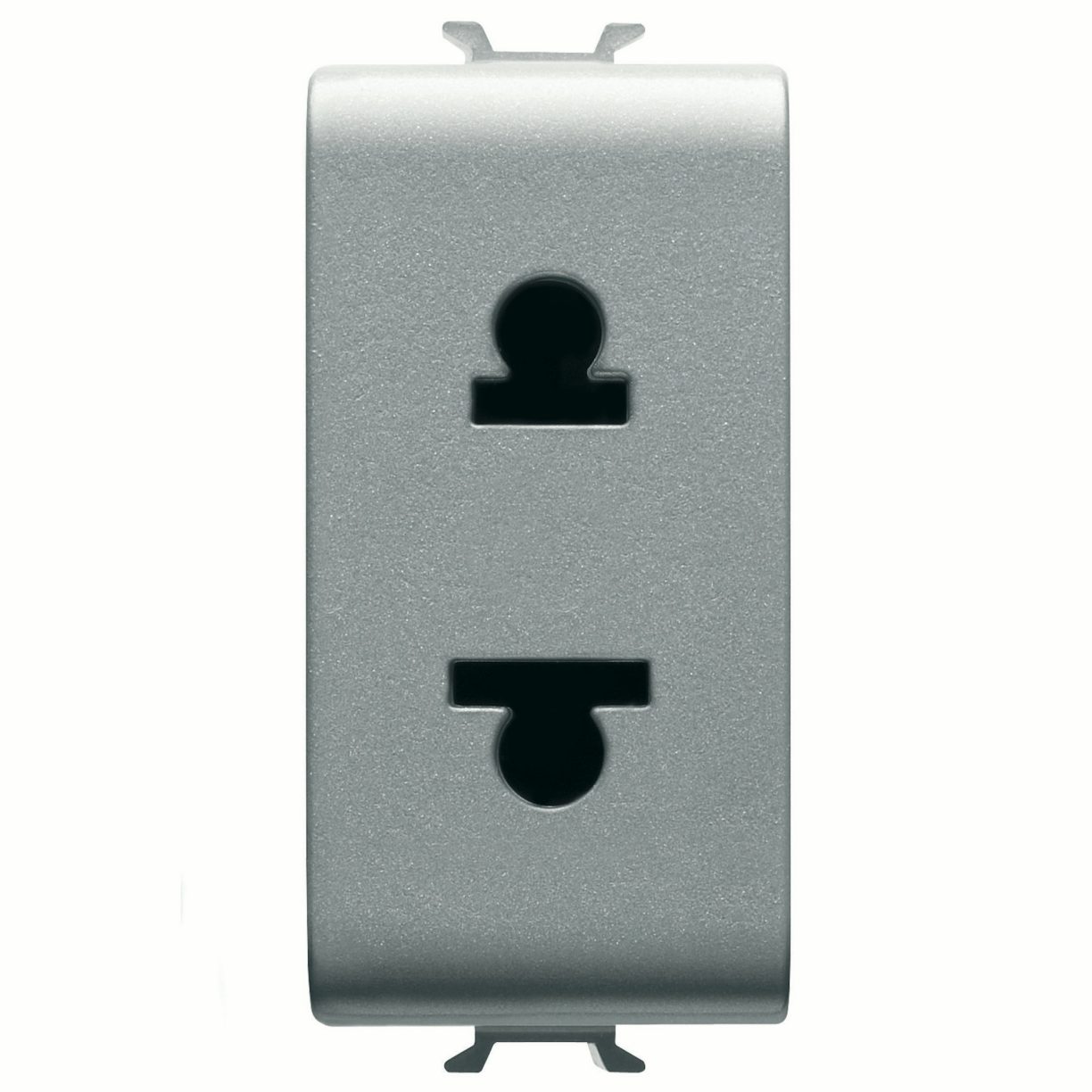 EURO-AMERICAN STANDARD SOCKET-OUTLET 250/125V ac - 2P 15A - 1 MODULE ...