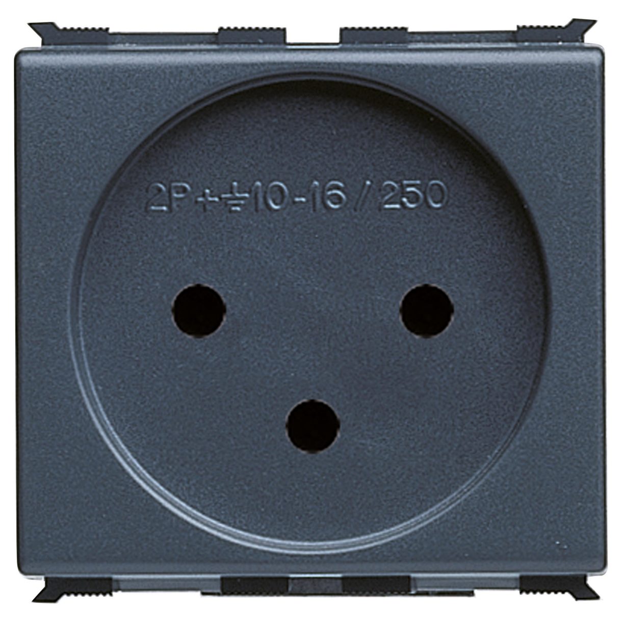 ISRAELI STANDARD SOCKET-OUTLET 250V ac - 2P+E 16A - 2 MODULES - PLAYBUS ...