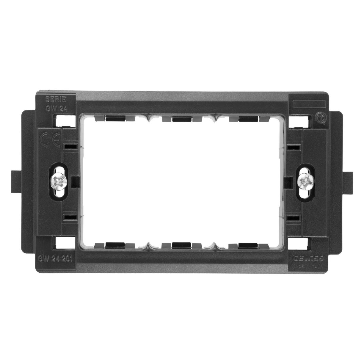 SUPPORT - 3 GANG - TOP SYSTEM / VIRNA / CLASSIC PLATES - SYSTEM | Gewiss