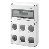 Q-DIN 14 MODULES - 6 FLANGE IEC 309 16/32A IP44/67 - IP65 | Gewiss
