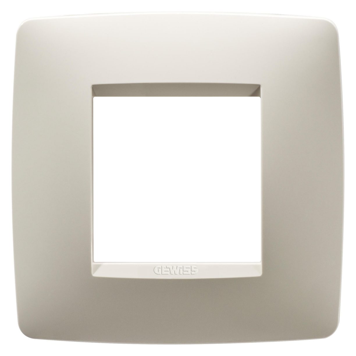 ONE INTERNATIONAL PLATE - IN TECHNOPOLYMER - 2 MODULES - IVORY ...