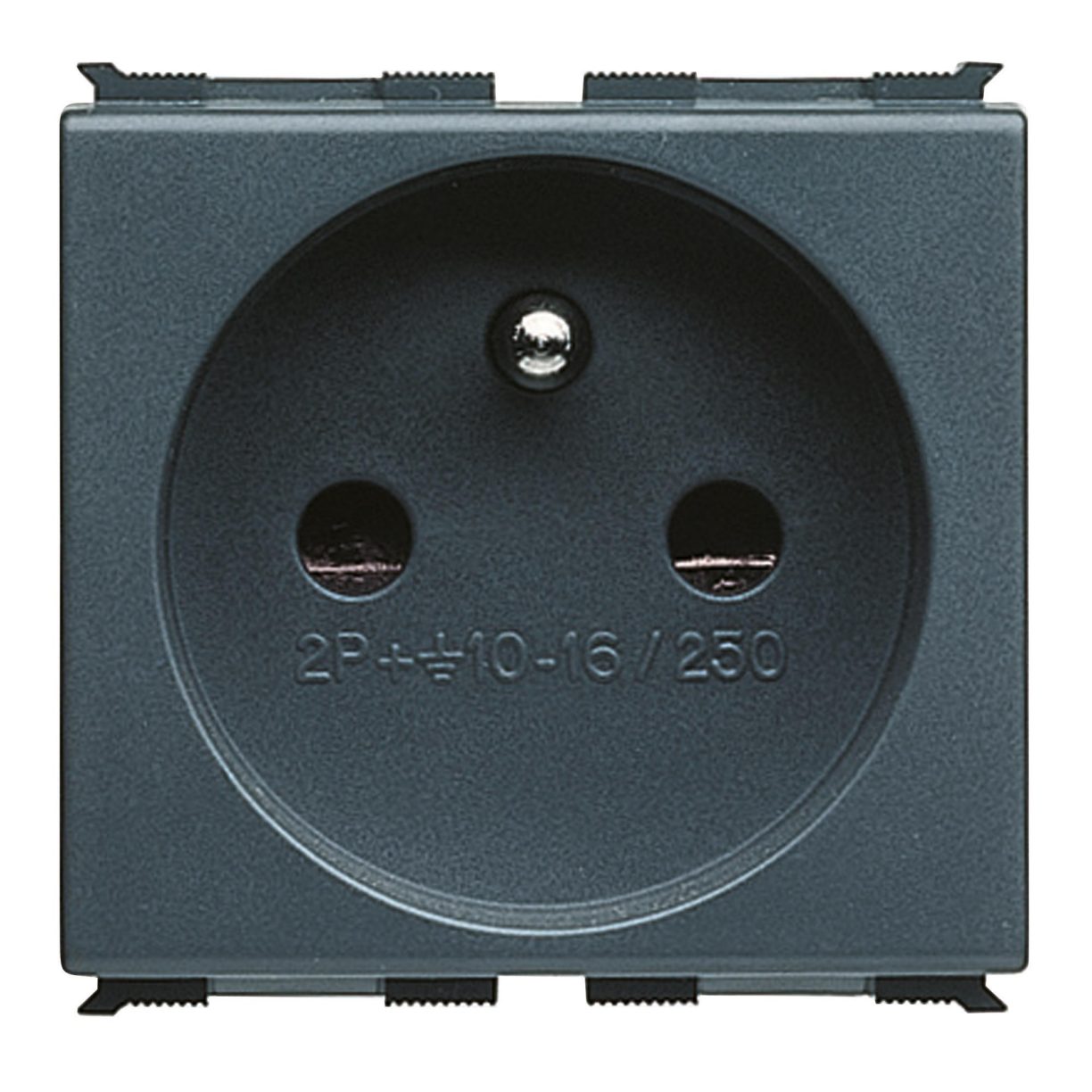 FRENCH STANDARD SOCKET-OUTLET 250V ac - 2P+E 16A - 2 MODULES - PLAYBUS ...
