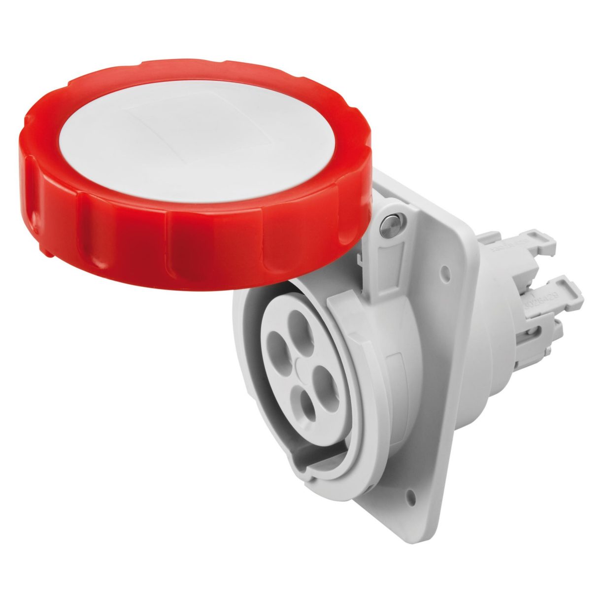 10° ANGLED FLUSH-MOUNTING SOCKET-OUTLET HP - IP66/IP67 - 3P+E 32A 380 ...