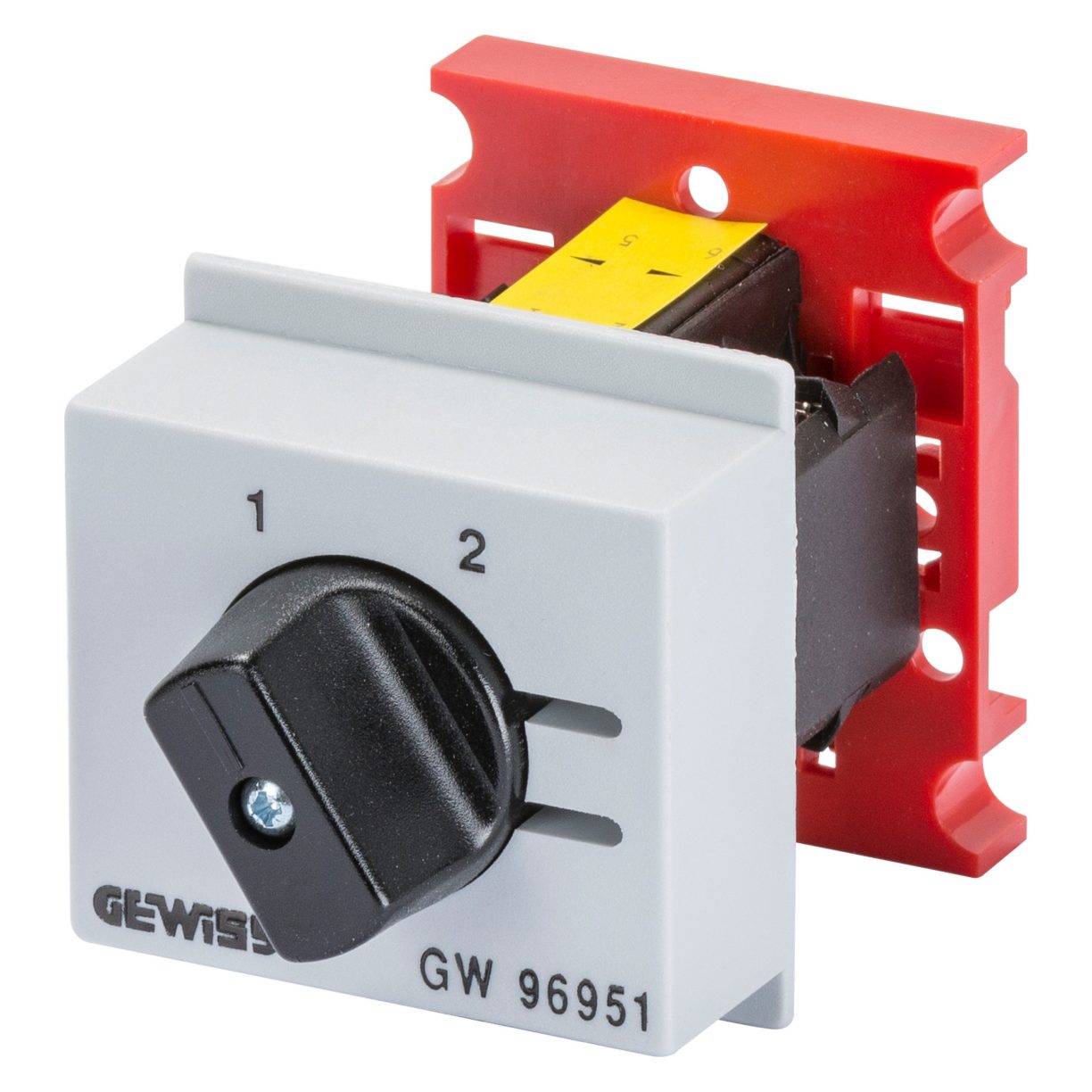 LINE SWITCH - 2 POSITIONS 16A 690V - 3 MODULES | Gewiss