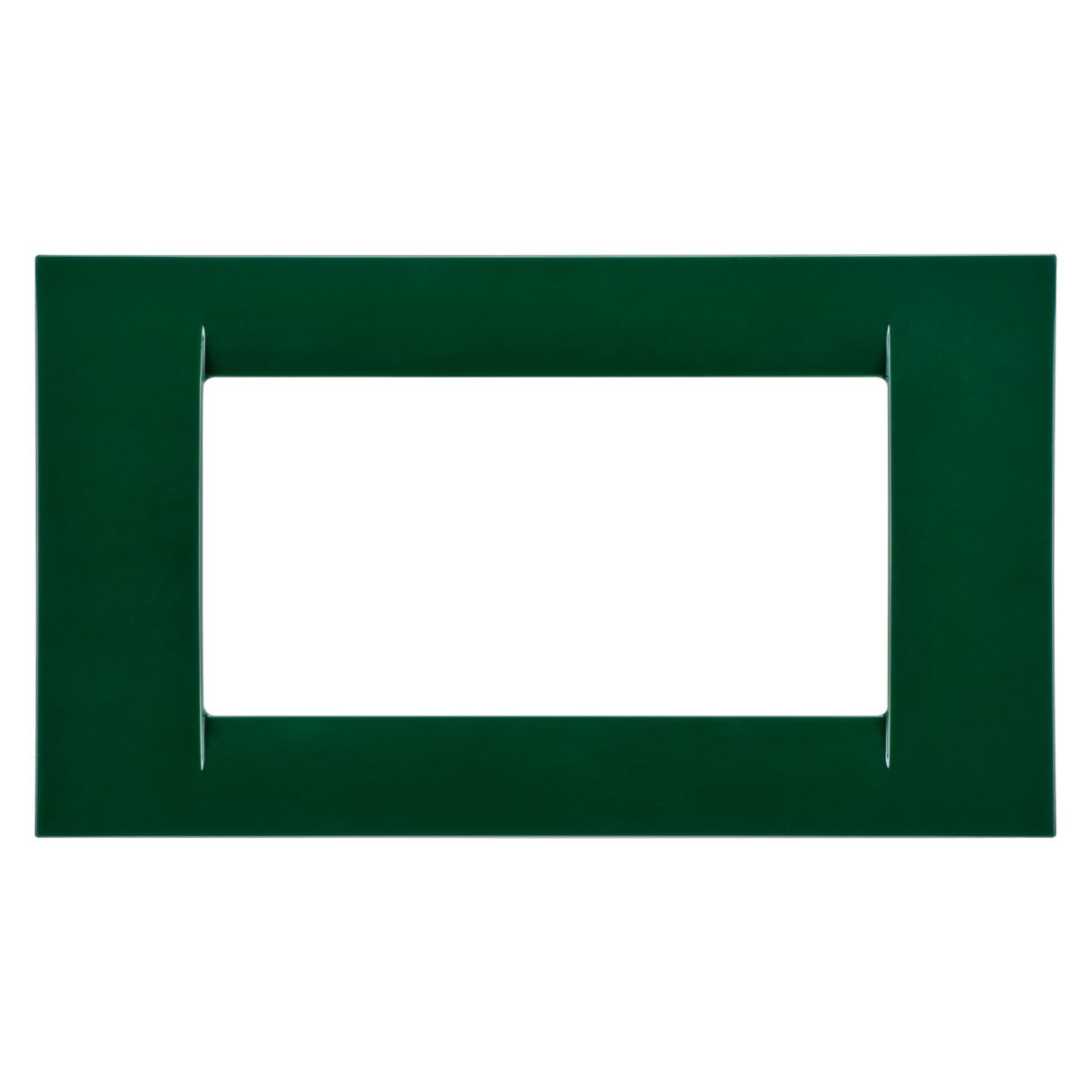VIRNA PLATE - IN TECHNOPOLYMER GLOSS FINISHING - 4 GANG - RACING GREEN ...