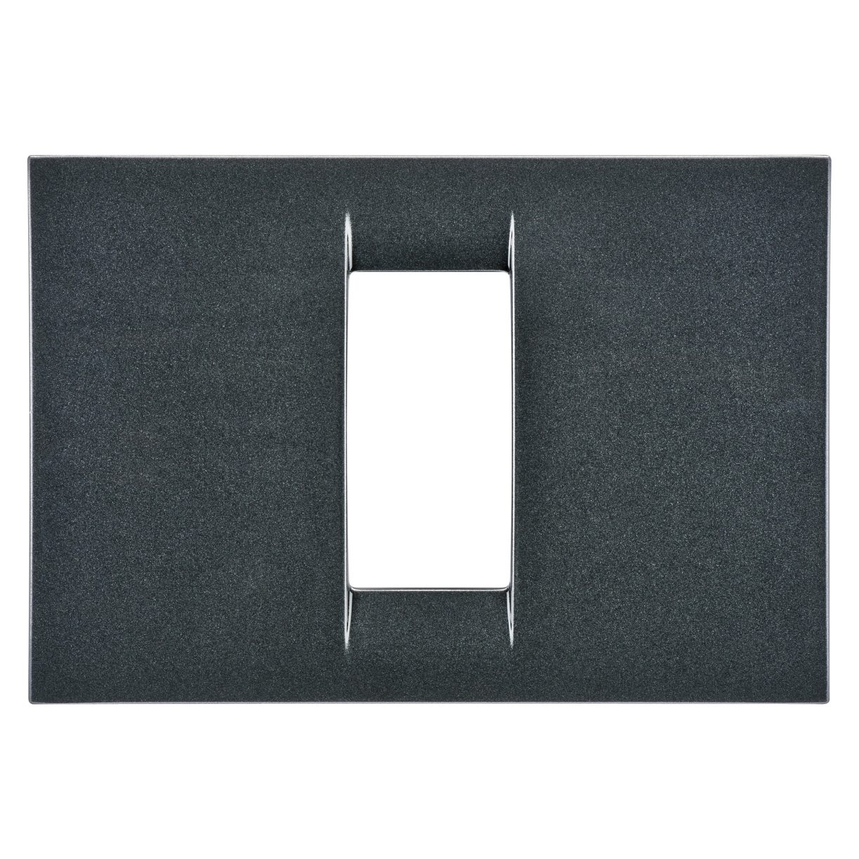 VIRNA PLATE - IN TECHNOPOLYMER GLOSS FINISHING - 1 GANG - METALLIC ...