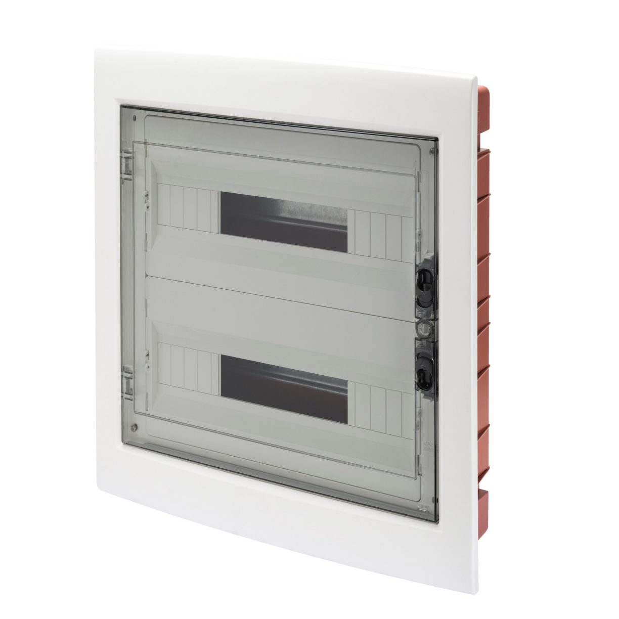 DISTRIBUTION BOARD WITH SMOKED TRANSPARENT DOOR (18X2) 36 MODULES IP40 ...