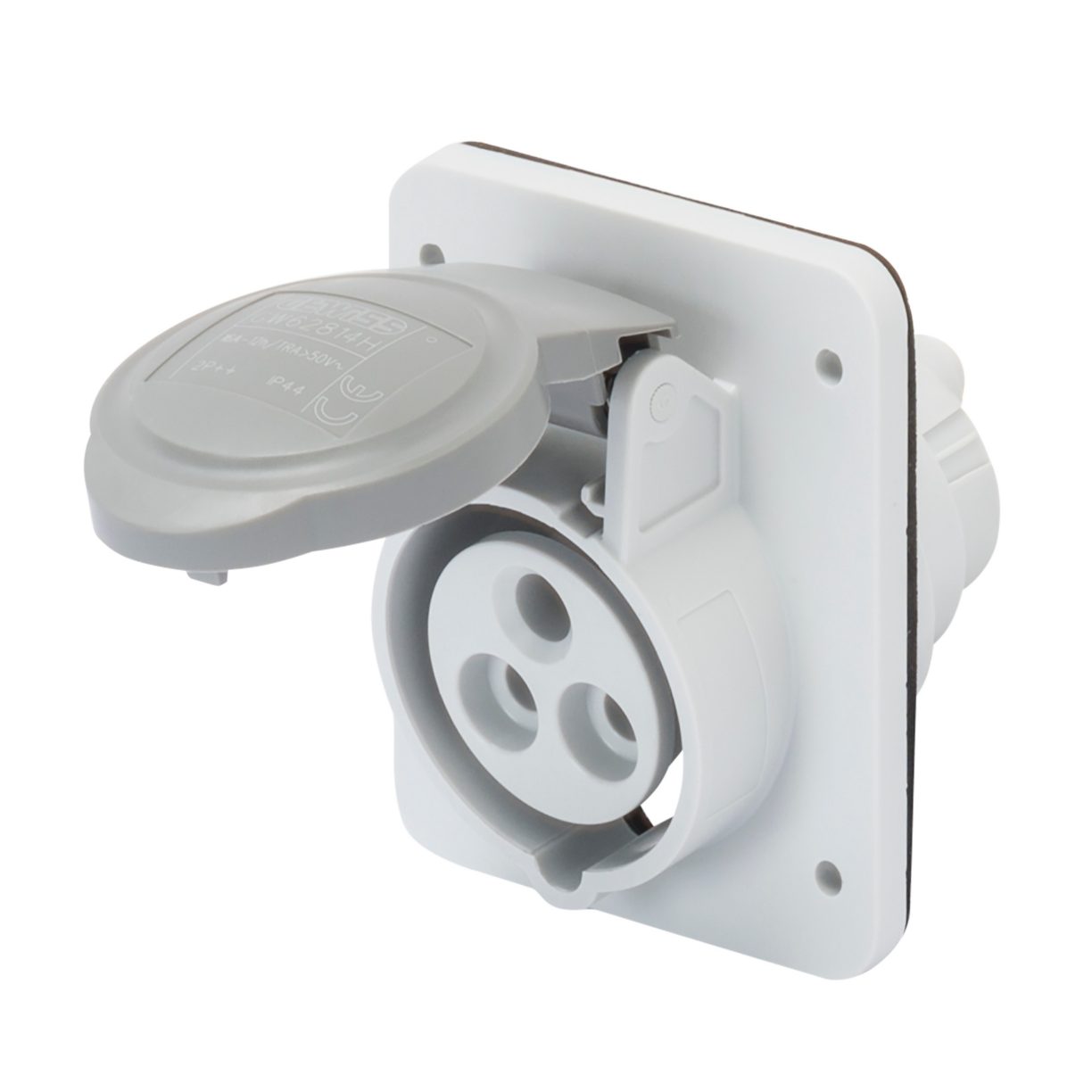 10° ANGLED FLUSH-MOUNTING SOCKET-OUTLET HP - IP44/IP54 - 3P+E 16A ...