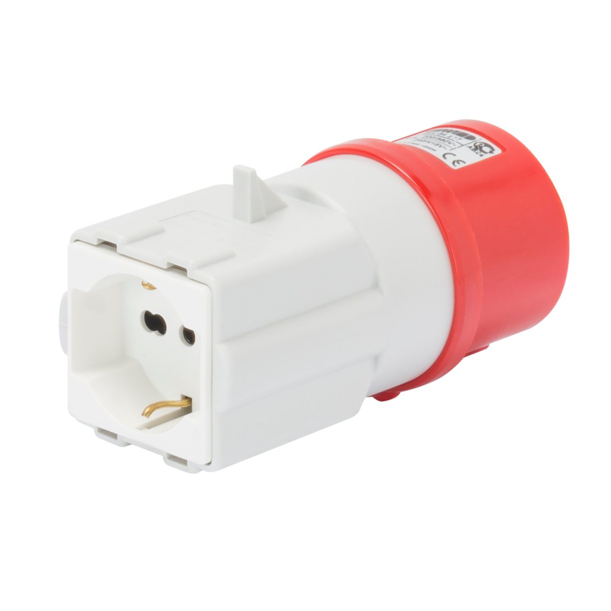 SYSTEM ADAPTOR - FROM INDUSTRIAL TO DOMESTIC IP44 - SOCKET-OUTLET 3P+N ...