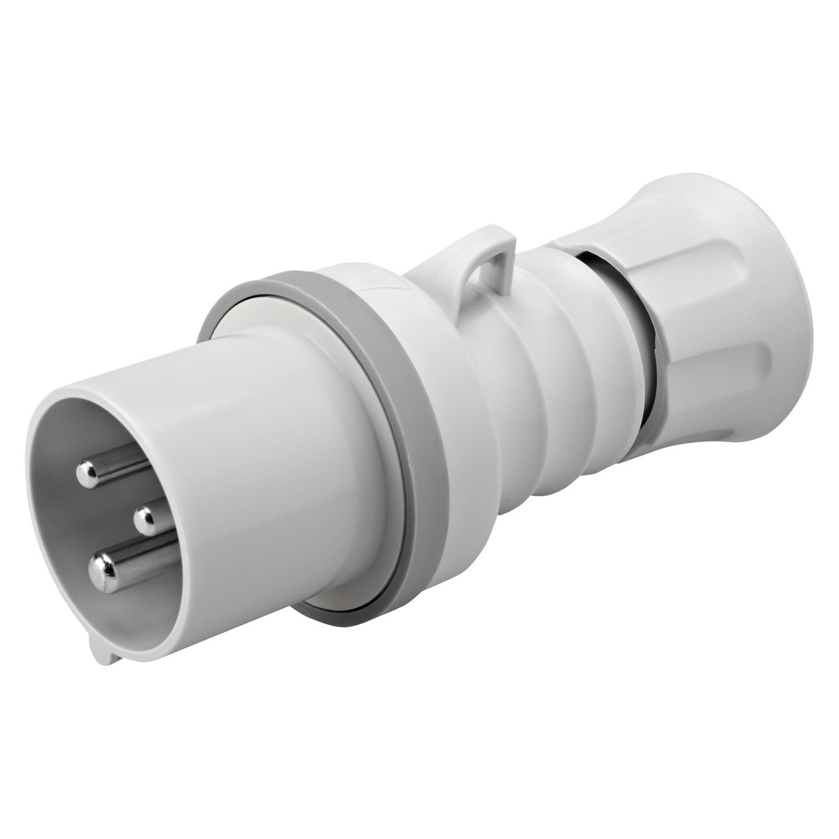 STRAIGHT PLUG HP - IP44/IP54 - 2P+E 16A >50-250V d.c. - GREY - 3H ...