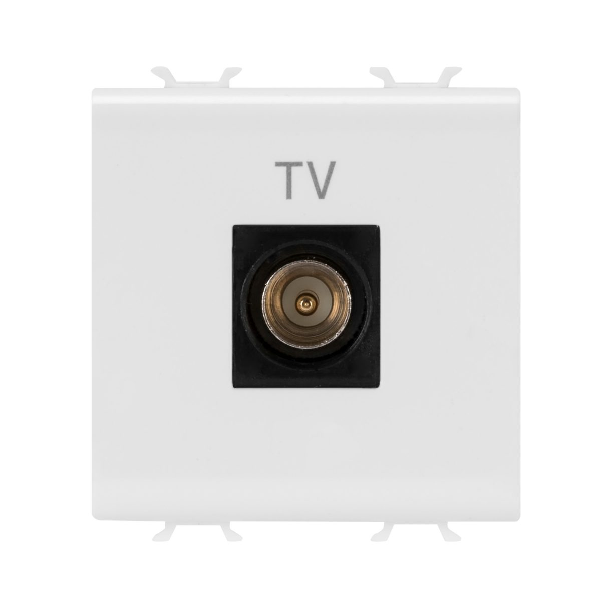 COAXIAL TV SOCKET-OUTLET, CLASS A SHIELDING - IEC MALE CONNECTOR 9.5mm ...
