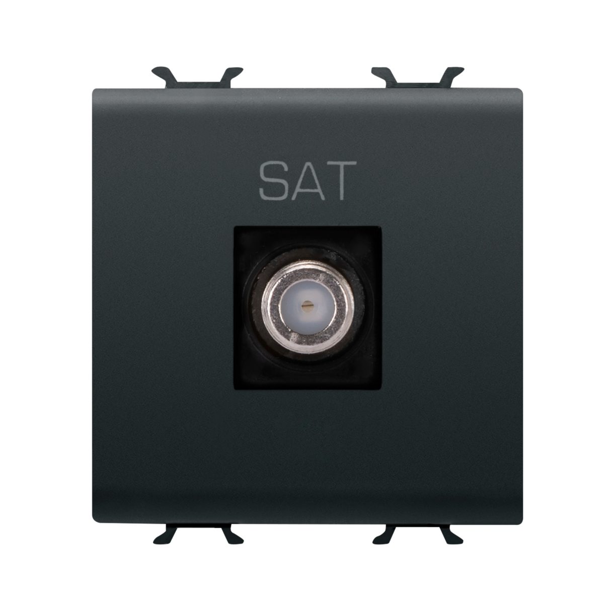 COAXIAL TV SOCKET-OUTLET, CLASS A SHIELDING - FEMALE F CONNECTOR ...