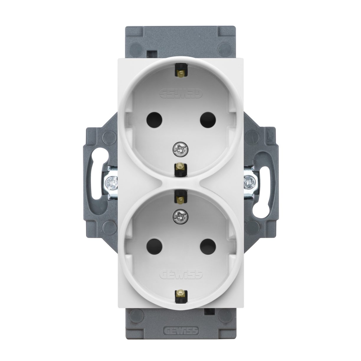 GERMAN STANDARD SOCKET-OUTLET 250V ac - SCREW TERMINALS - FRONT ...