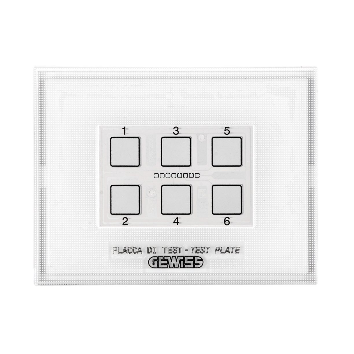 TEST PLATE FOR KNX AND EASY TOUCH PUSH-BUTTON PANEL MODULES WITH ...