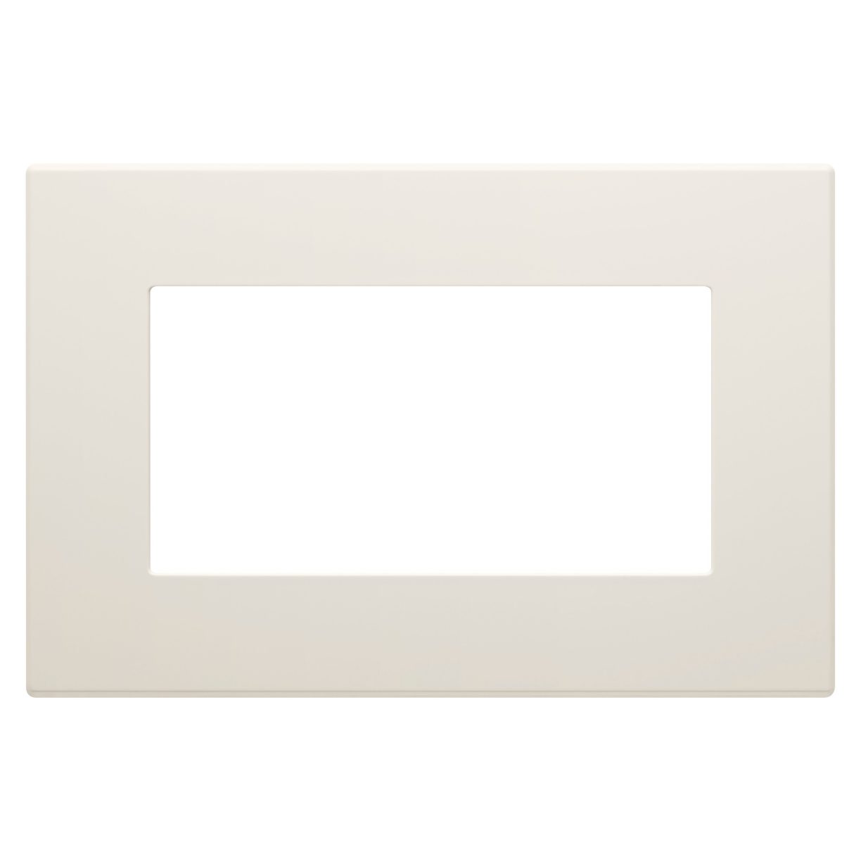 PLACA DAHLIA - TECNOPOLÍMERO - PLACA DOBLE - MARFIL | Gewiss