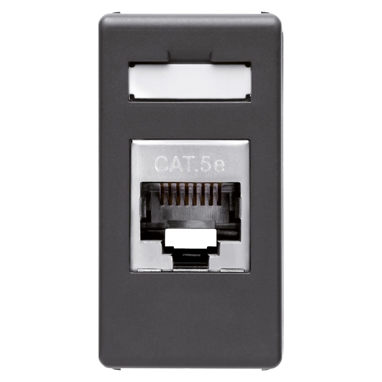 RJ45 CONNECTOR - 4 PAIR - CATEGORY 5e - FTP - TOOLLESS - 1 MODULE ...