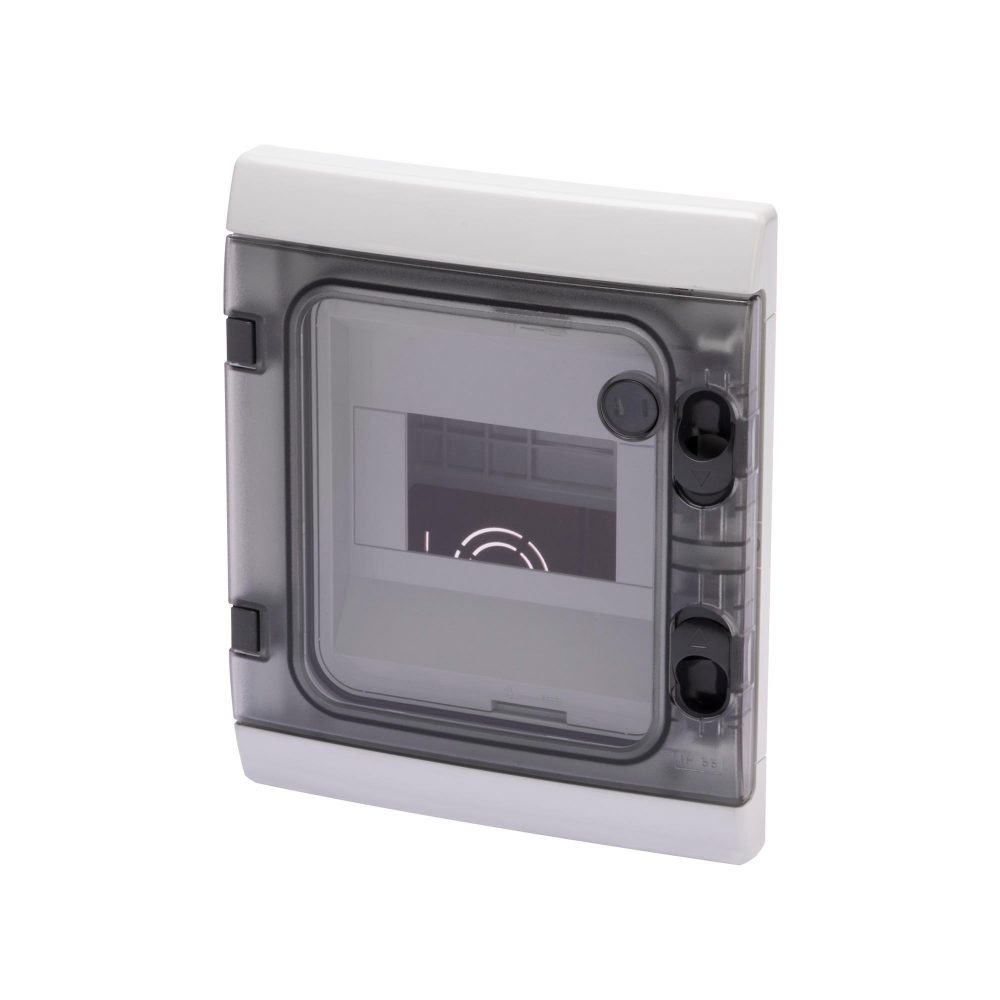 WATERTIGHT FLUSH-MOUNTING MODULAR ENCLOSURE - 6 MODULES - IP55 GREY RAL ...
