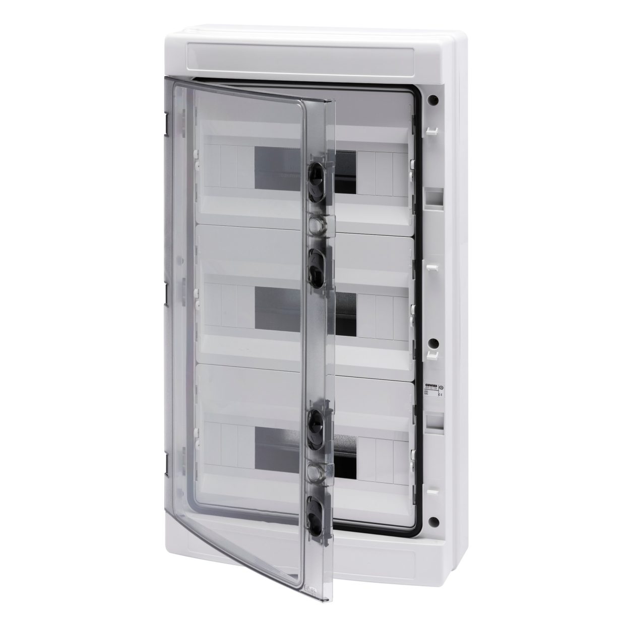 DISTRIBUTION BOARD WITH PANELS WITH WINDOW AND EXTRACTABLE FRAME - PRE ...