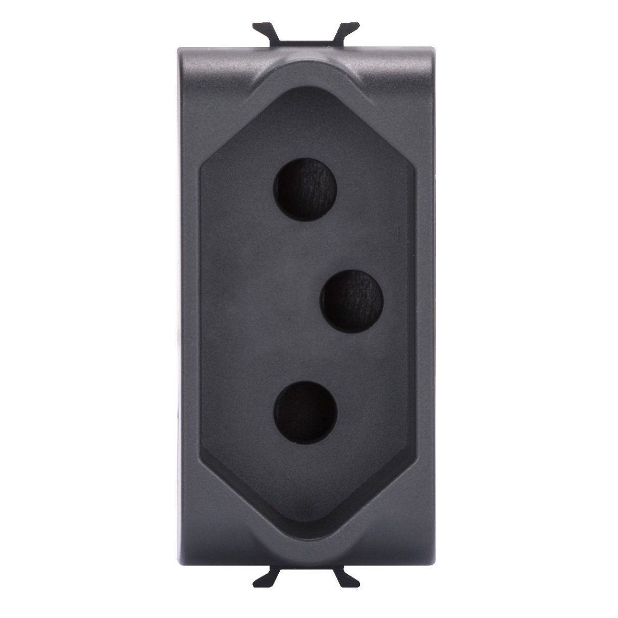 SOUTH AFRICAN STANDARD SOCKET-OUTLET - 250V ac - 2P+E 16A - 1 MODULE ...