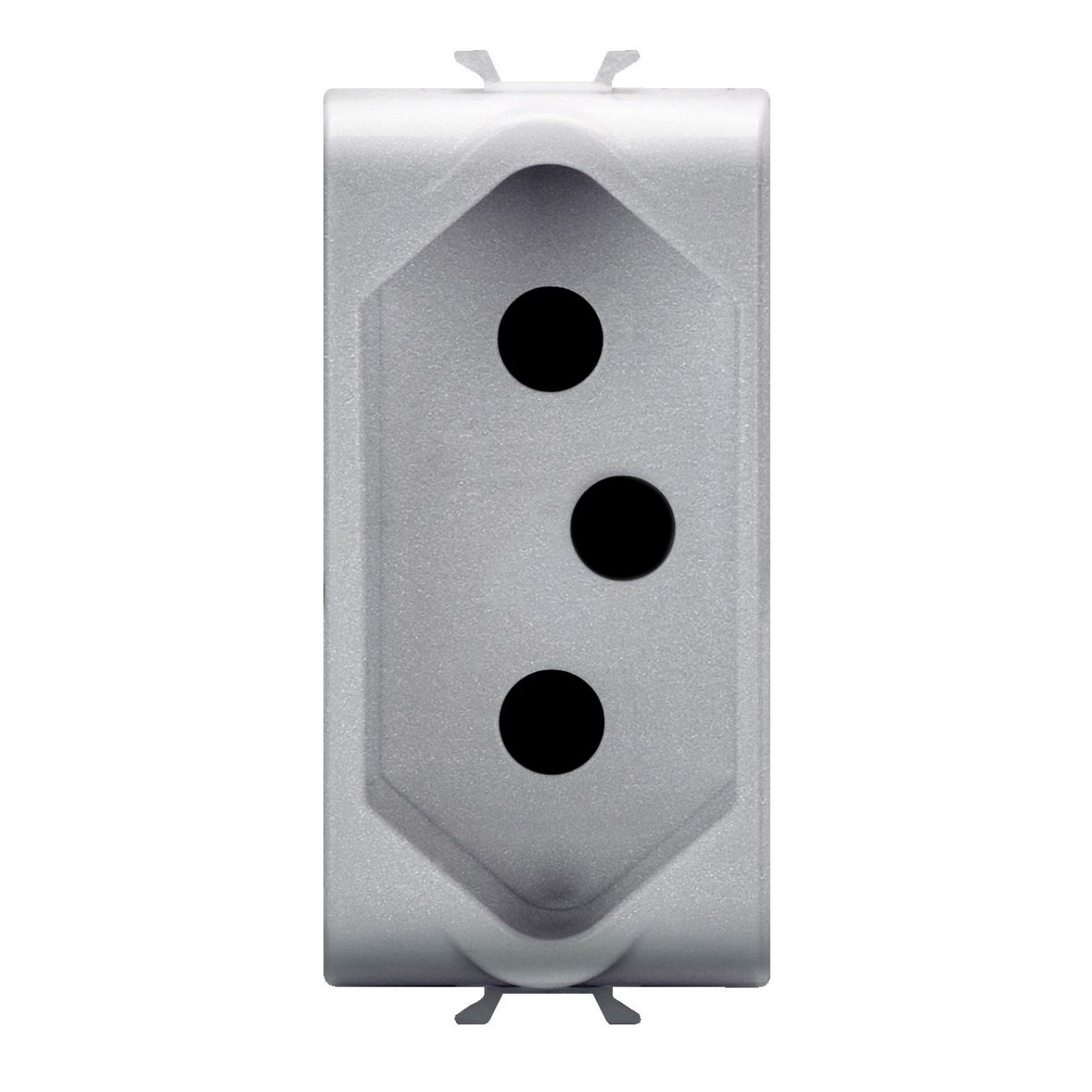 SOUTH AFRICAN STANDARD SOCKET-OUTLET - 250V ac - 2P+E 16A - 1 MODULE ...