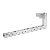 C-TYPE 41X41 BRACKET H200xL520 HDG | Gewiss
