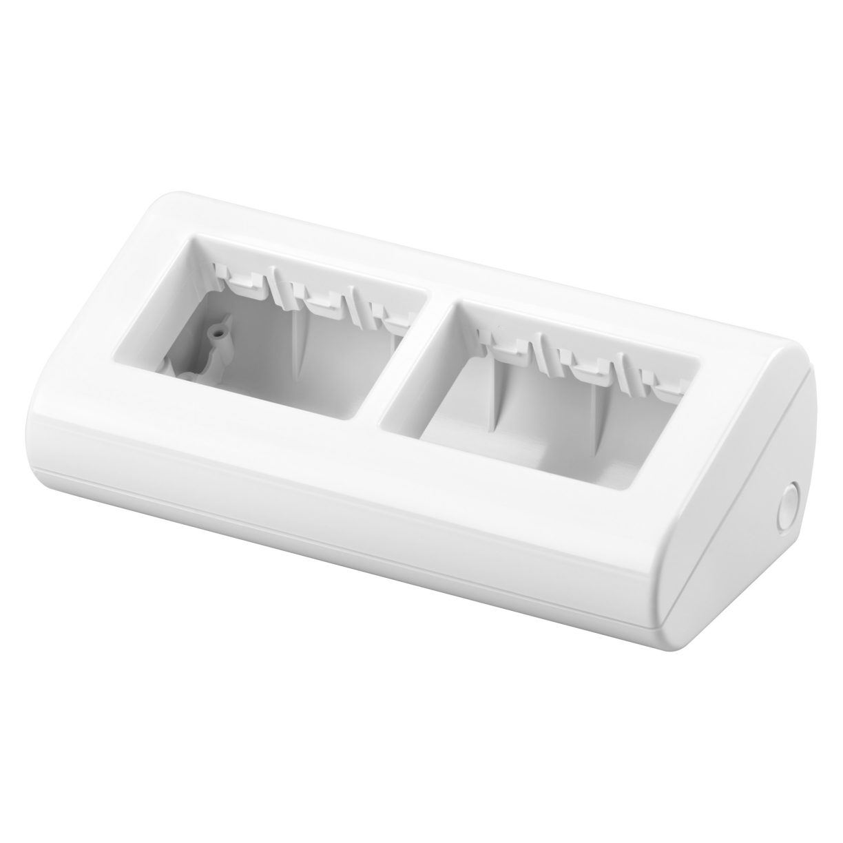 WALL-MOUNTING AND FREE-STANDING CONTAINER - 6 GANG - CLOUD WHITE ...