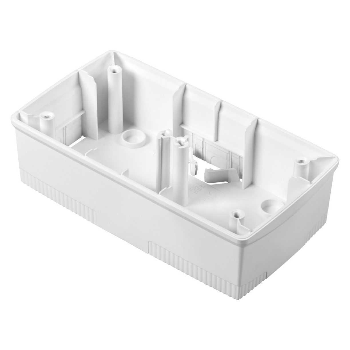 WALL-MOUNTING BOX FOR ONE PLATE - INTERNATIONAL STANDARD 2+2 GANG ...
