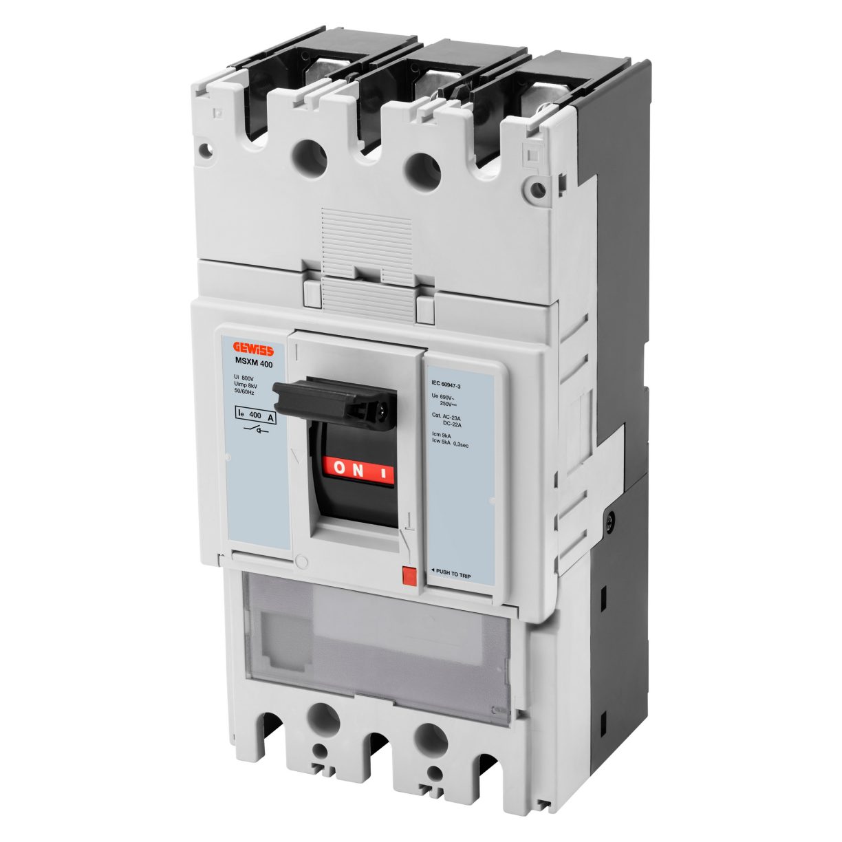 MSXM 400 - SWITCH-DISCONNECTOR - 3P 400A 690V | Gewiss