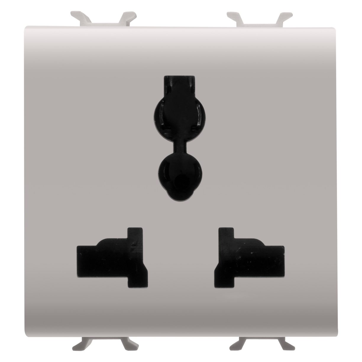 MULTISTANDARD SOCKET-OUTLET 2P+E - 13A/250V ac - 15A/127V ac - 2 ...