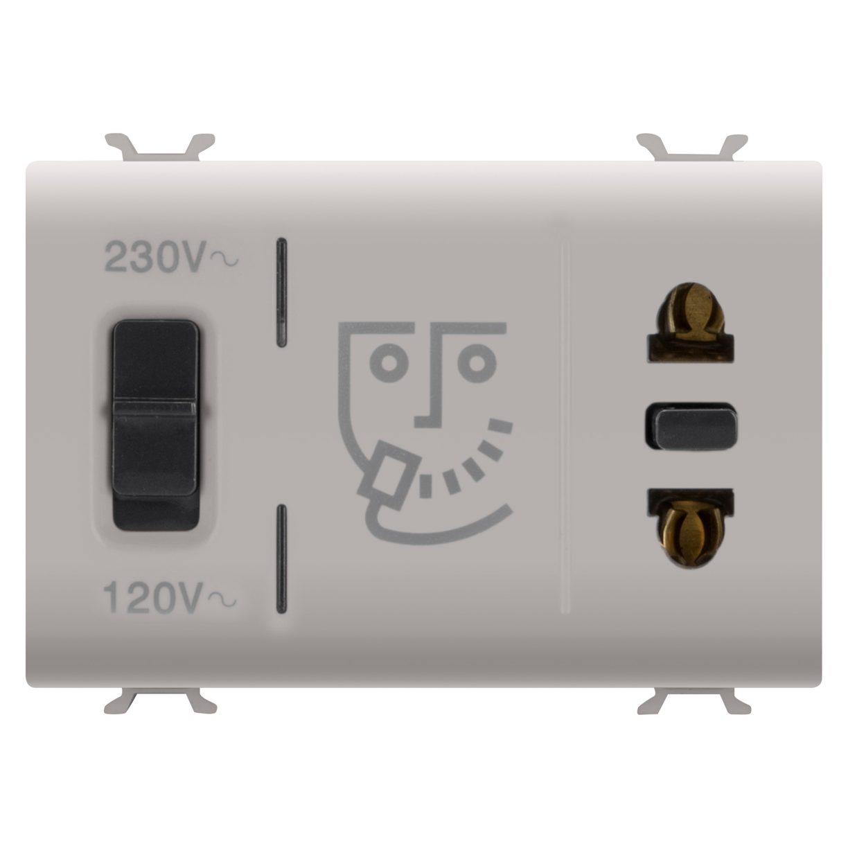 EURO-AMERICAN STANDARD SHAVER SOCKET-OUTLET WITH INSULATION TRANSFORMER ...