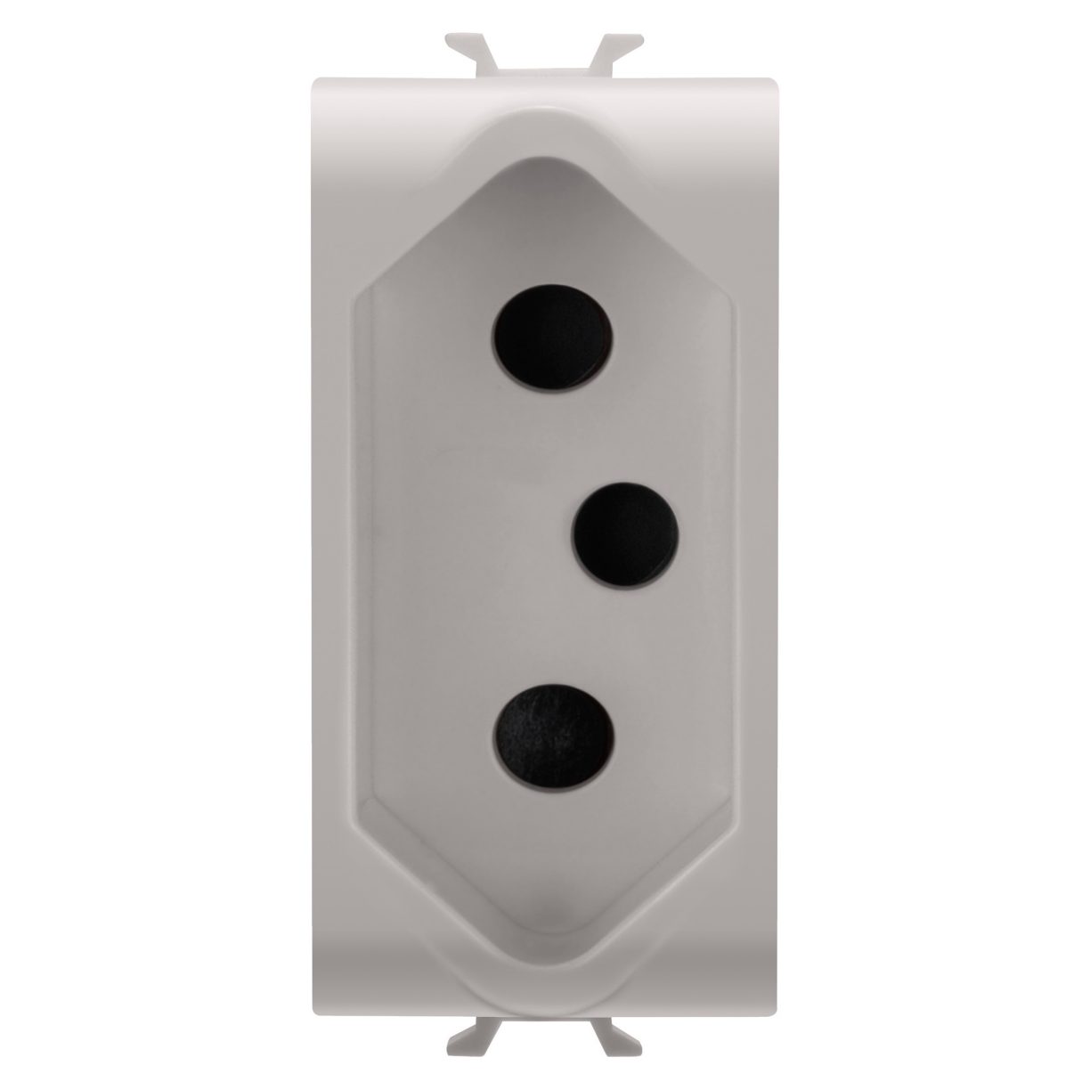 SOUTH AFRICAN STANDARD SOCKET-OUTLET - 250V ac - 2P+E 16A - 1 MODULE ...