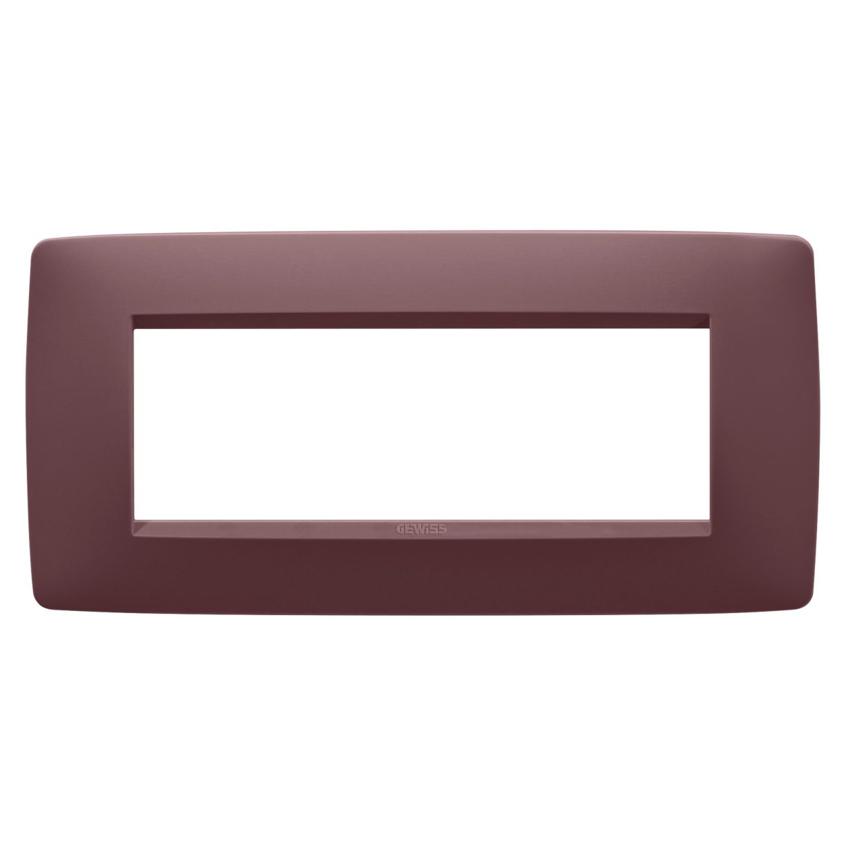 ONE PLATE - IN PAINTED TECHNOPOLYMER - 6 MODULES - TUSCAN RED ...