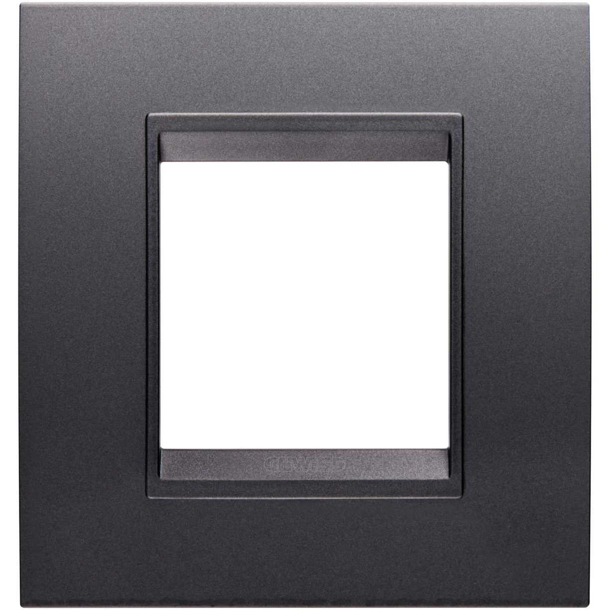 LUX INTERNATIONAL PLATE - IN PAINTED TECHNOPOLYMER - 2 MODULES - SLATE ...