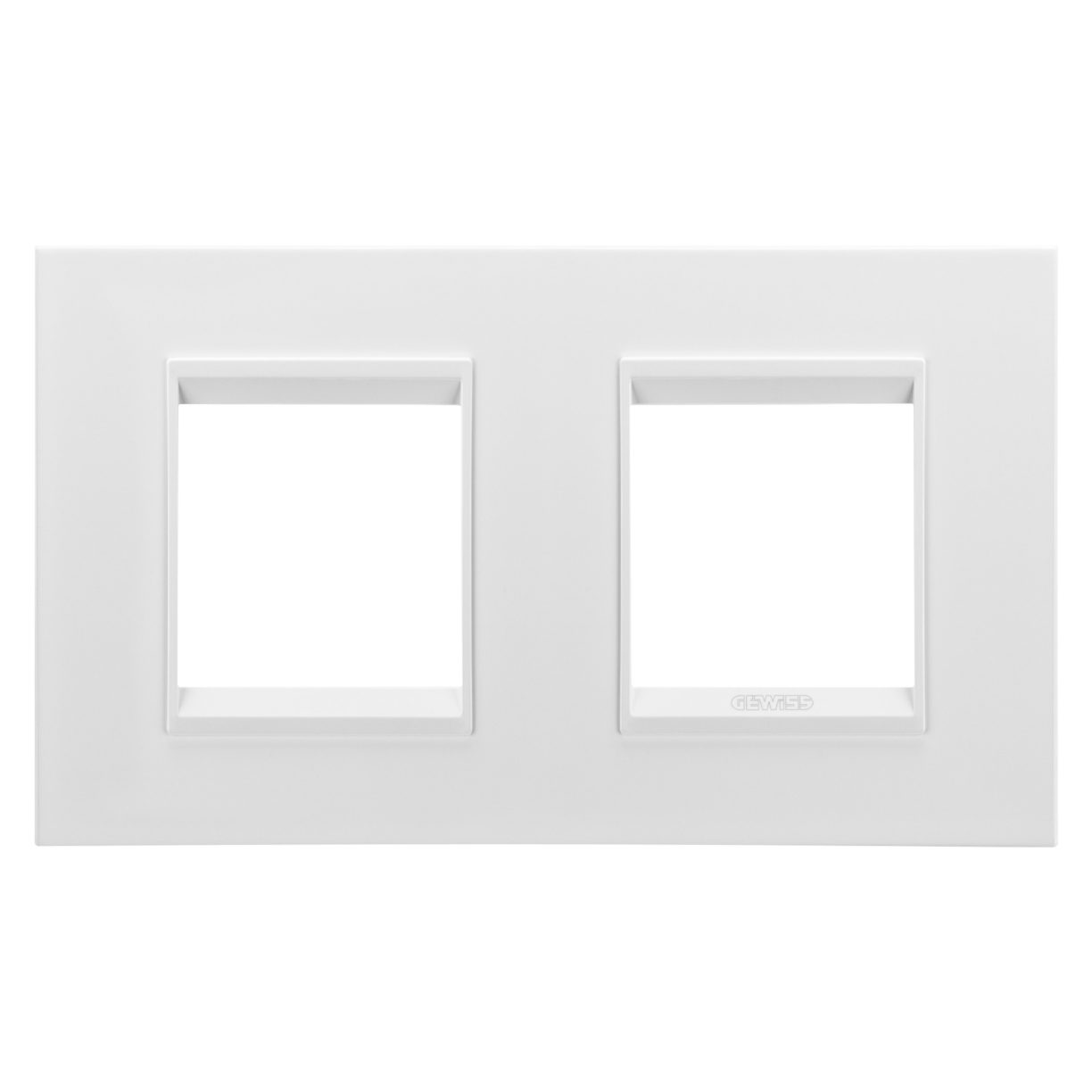 LUX INTERNATIONAL PLATE - IN METAL - 2+2 MODULES HORIZONTAL ...