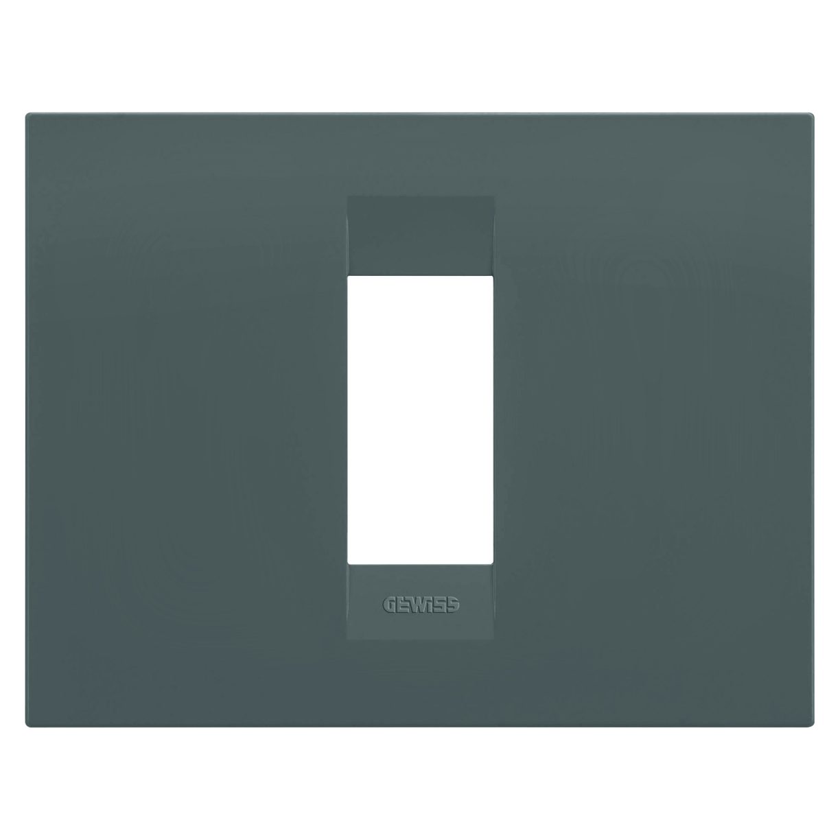 GEO PLATE - IN PAINTED TECHNOPOLYMER - 1 MODULE - TEAL - CHORUSMART ...